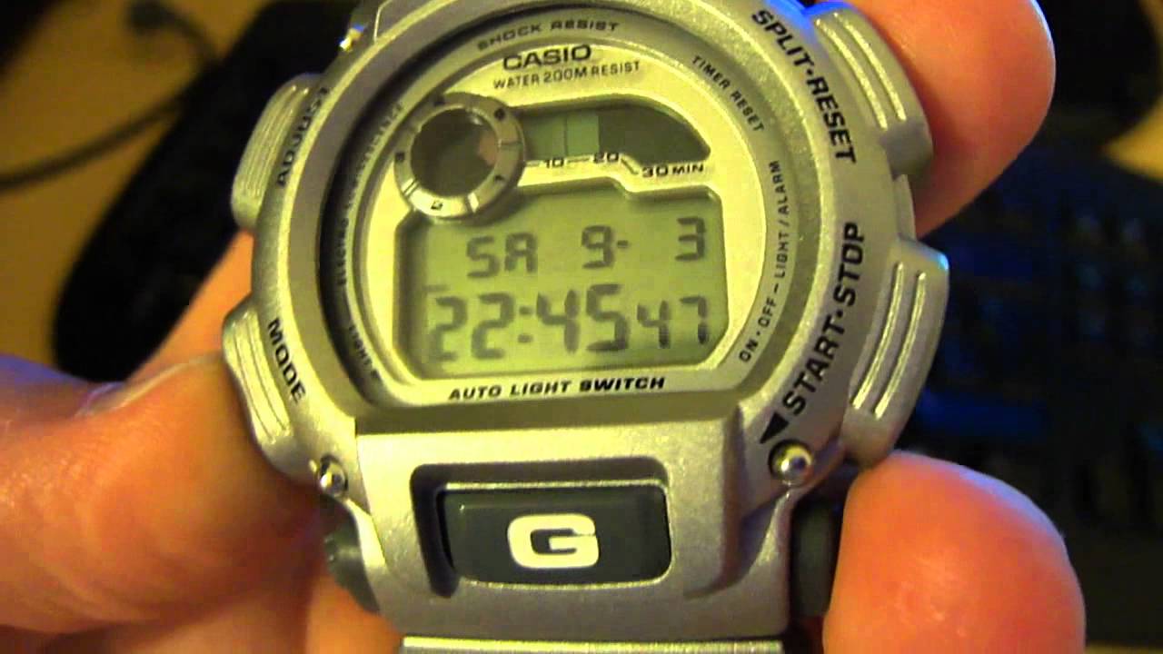 Casio G Shock Dw 9000as 8bt Triple Crown Youtube