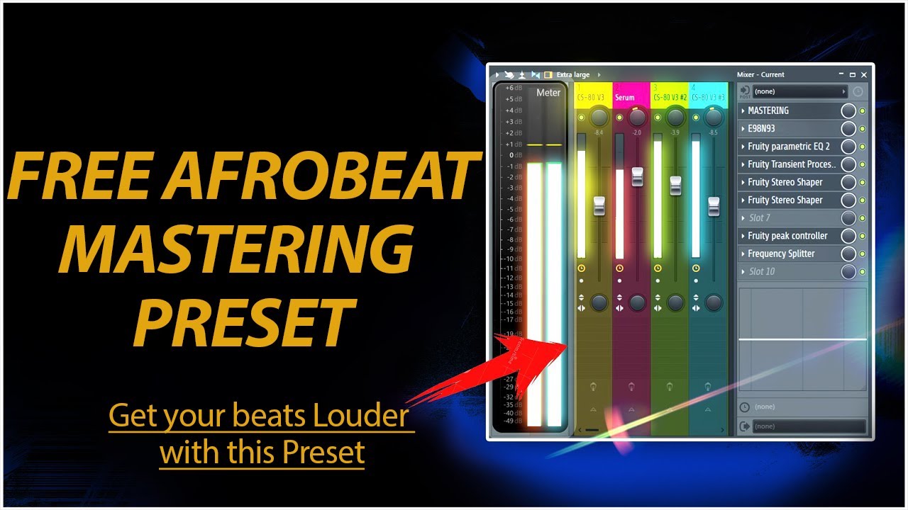 Free Afrobeat Mastering Preset FL Studio 20 | Get your beat Louder with this Preset. - YouTube
