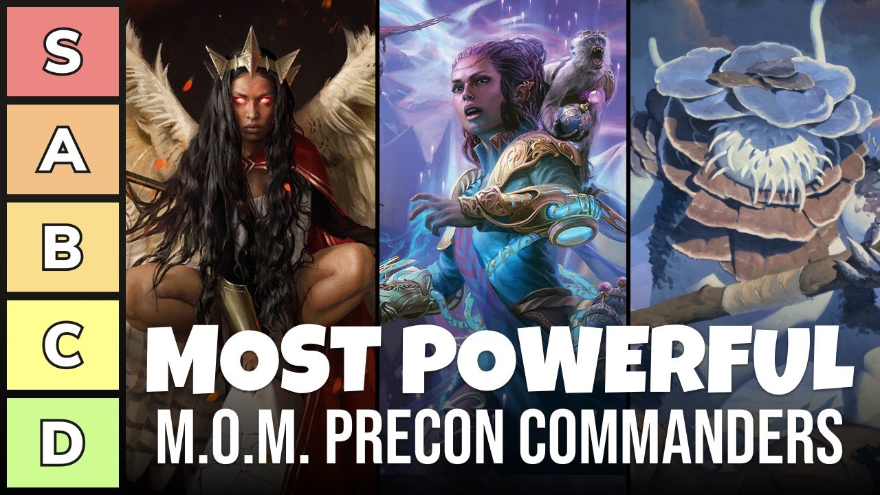 The Most Powerful Precon Commanders of March of the Machine | Power ...