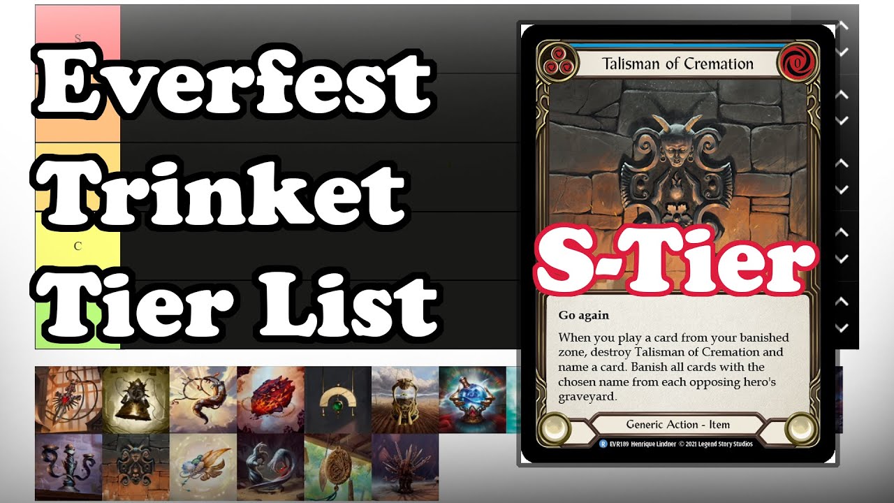 Everfest Trinket Tier List | Flesh and Blood TCG - YouTube