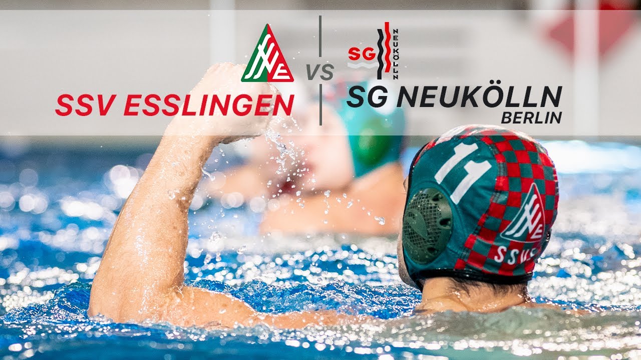 🟢🔴 [Wasserball Bundesliga Männer] SSV Esslingen vs SG Neukölln Berlin ...