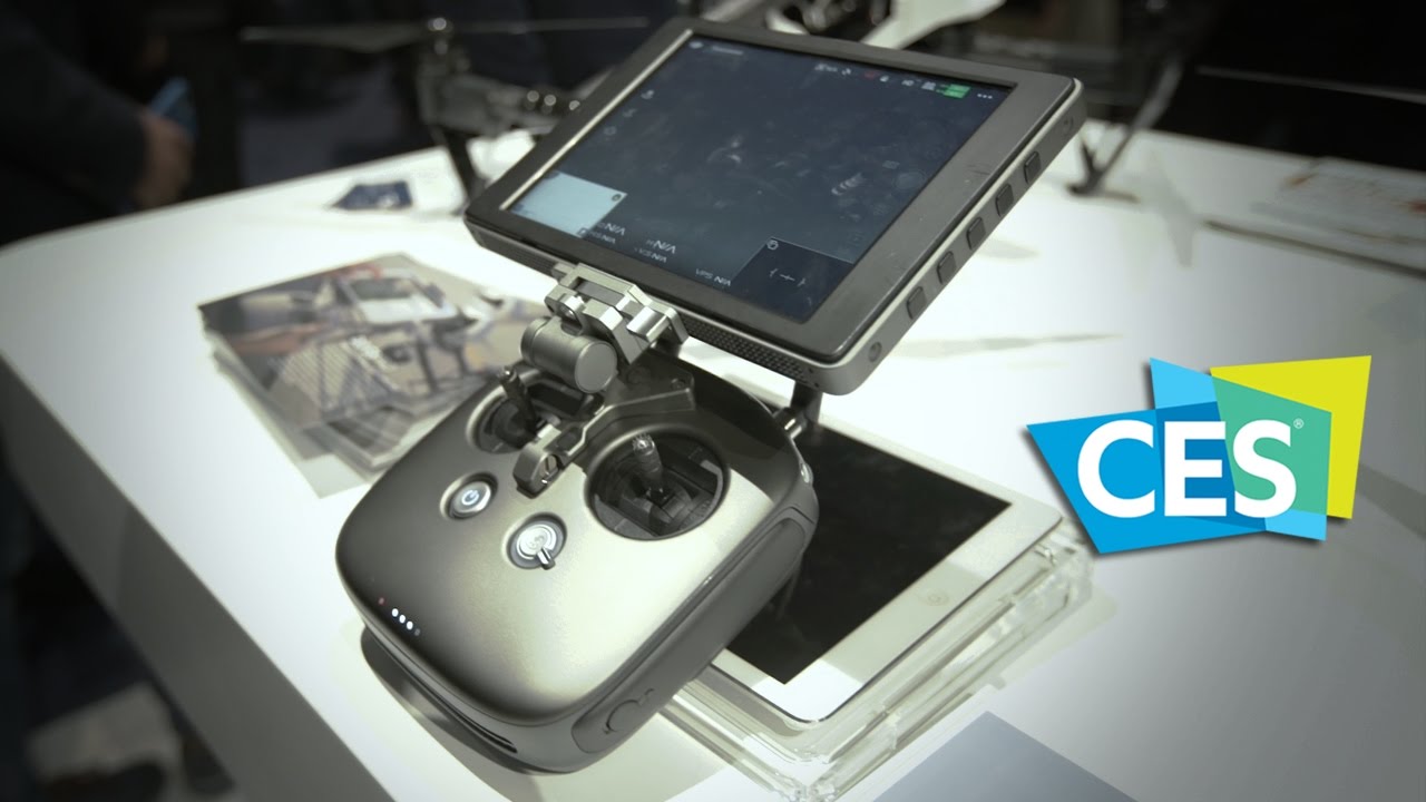 DJI CrystalSky Monitors - First Look at CES 2017 - YouTube