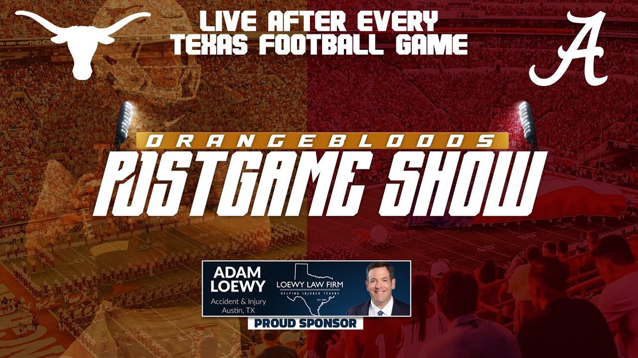 Texas-Alabama [POSTGAME SHOW]: Crimson Tide win 20-19 - YouTube