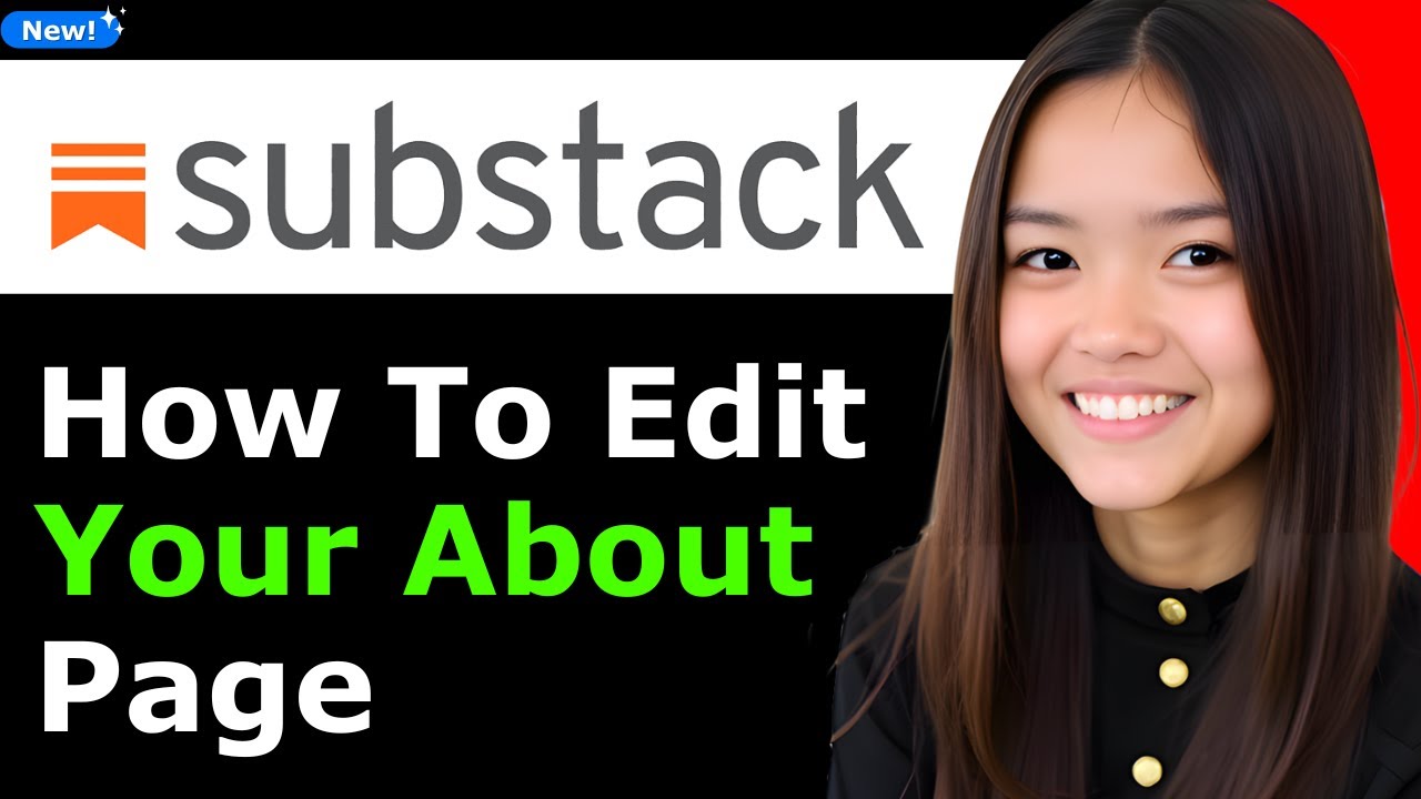 How to Edit Your About Page on Substack 2025 (Step By Step) - YouTube