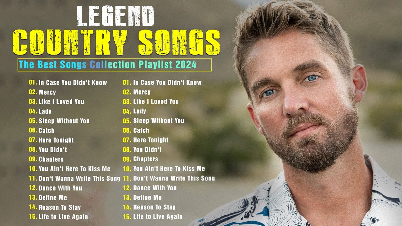 TOP COUNTRY MUSIC - Best Playlist of Brett Young - Legend Country Songs ...
