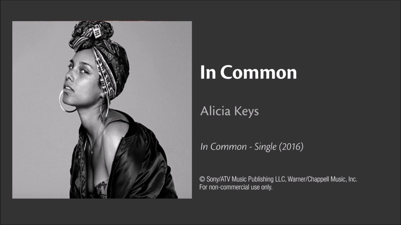 Common And Alicia Keys
