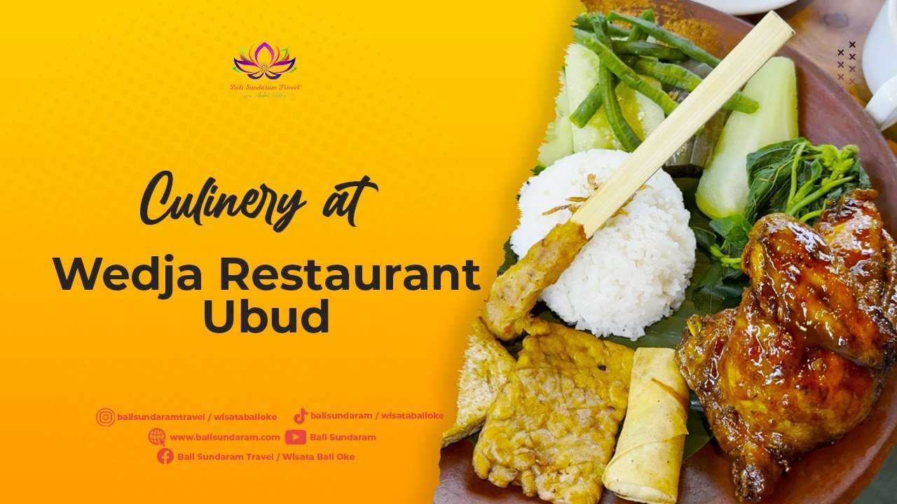 CULINERY AT WEDJA RESTAURANT #travel #balisundaram #foodlover #ubud # ...