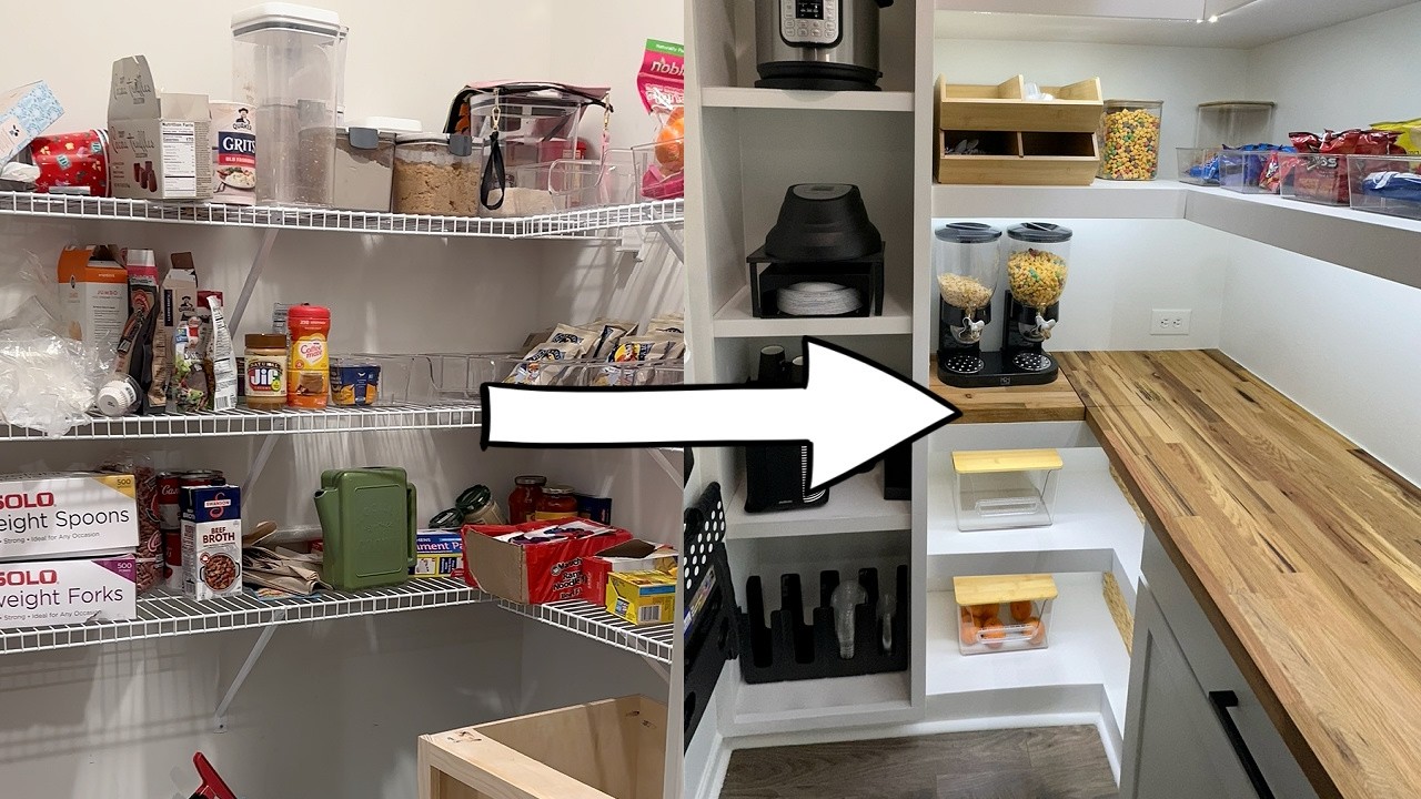DIY Butler's Pantry Tour | Functional Organization That Actually Works ...
