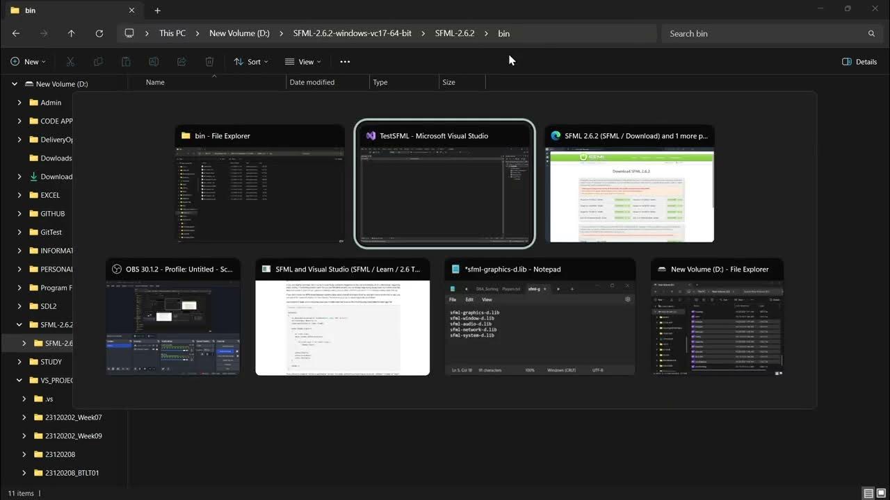 Hướng dẫn cài đặt thư viện SFML vào VS2022 - YouTube