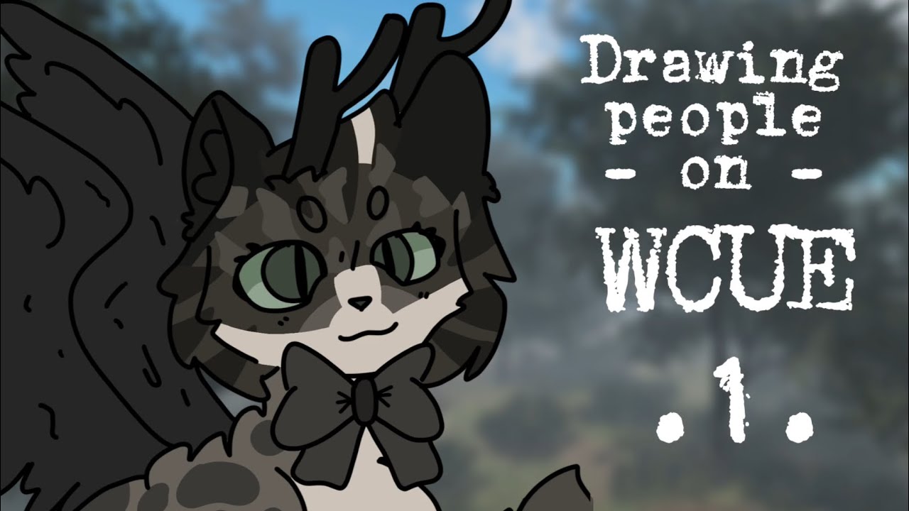 Drawing people on WCUE Part 1! - YouTube