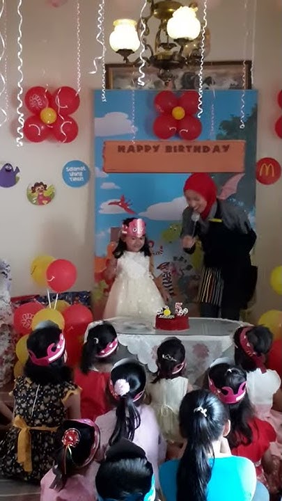 Ulang tahun bersama MCD di rumah - YouTube