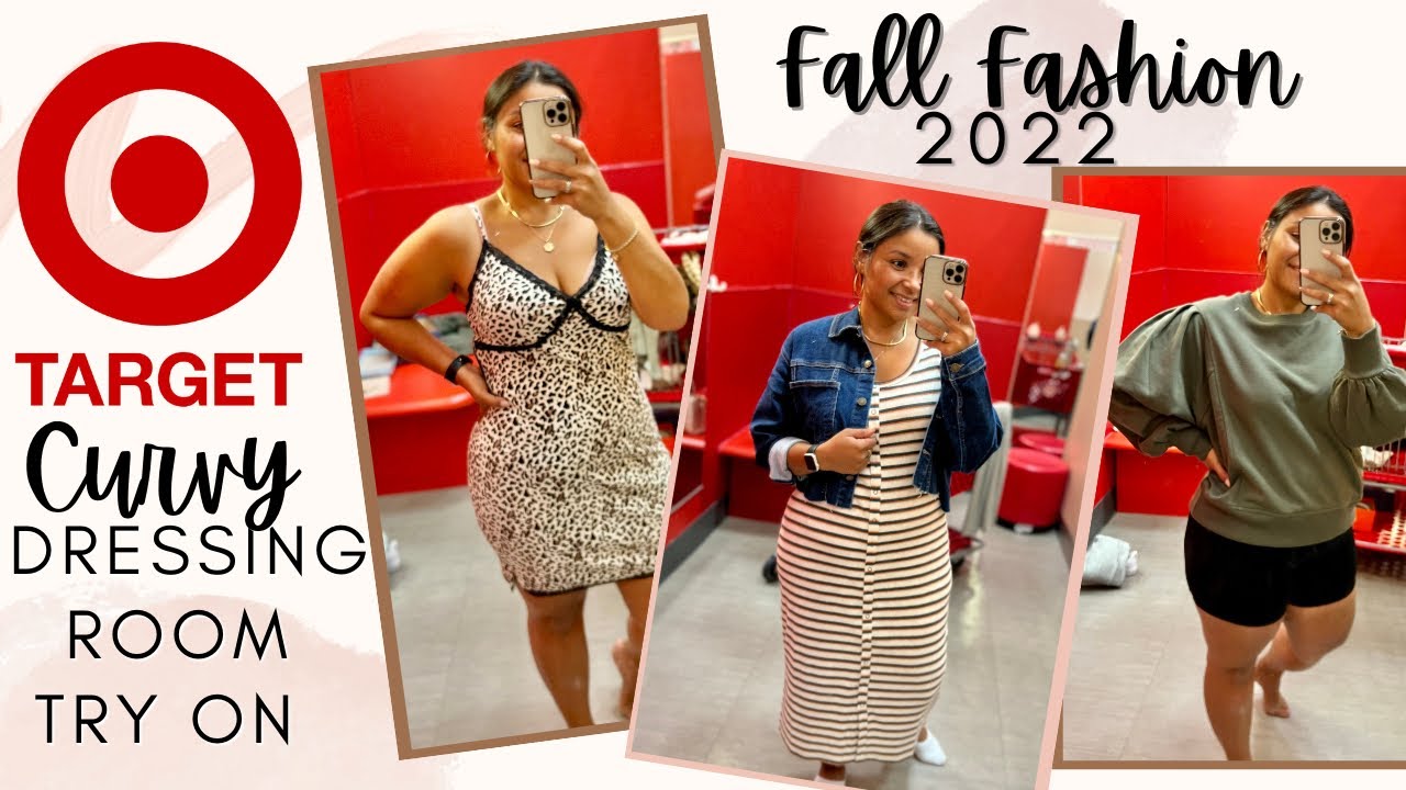 Curvy Fall Haul - Target Dressing Room Try-on - September 2022 Fall ...