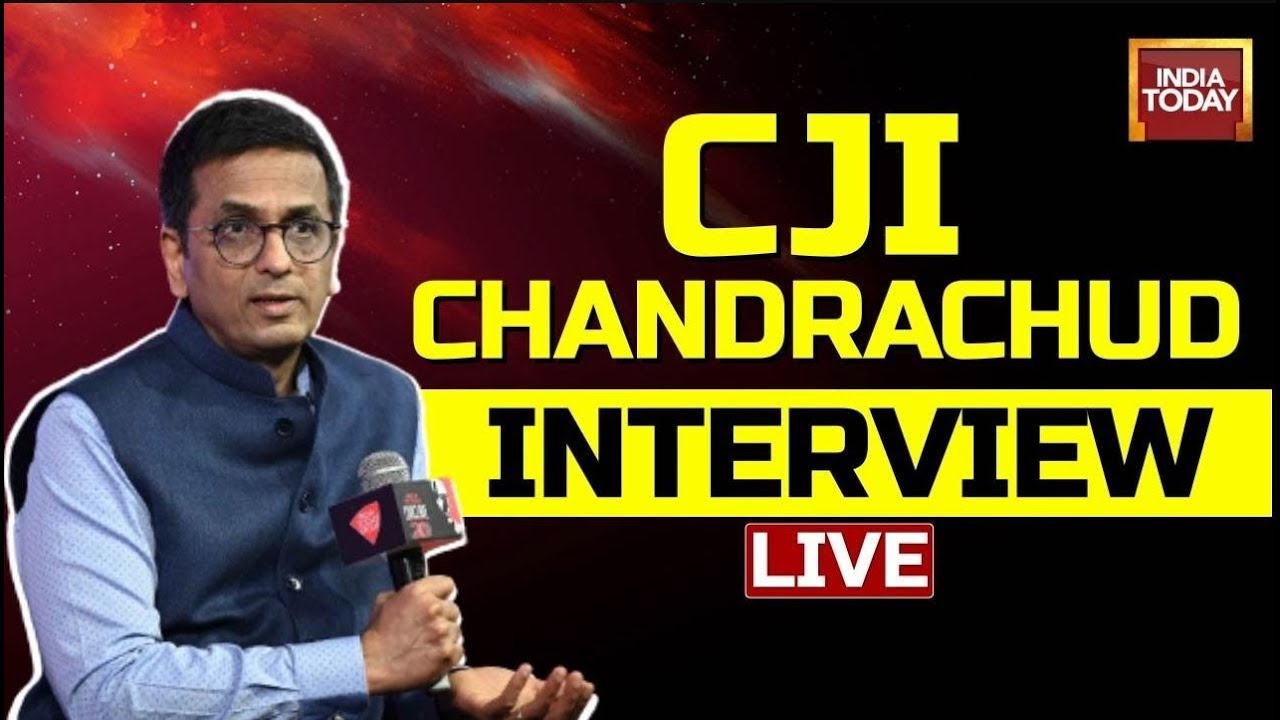 CJI DY Chandrachud Interview LIVE At India Today Conclave 2023 | Chief ...