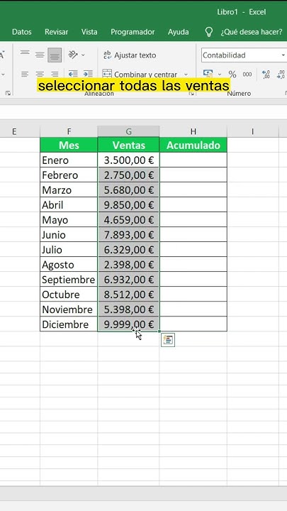 🟢sumas Acumuladas En Excel De Forma Rapida Shorts Excel Exceltips Exceltutorial Youtube
