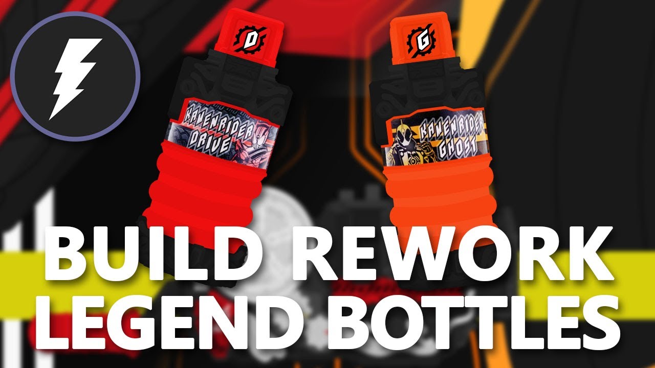 Kamen Rider Build Flash Belt: Rework Legend Bottles Preview - YouTube