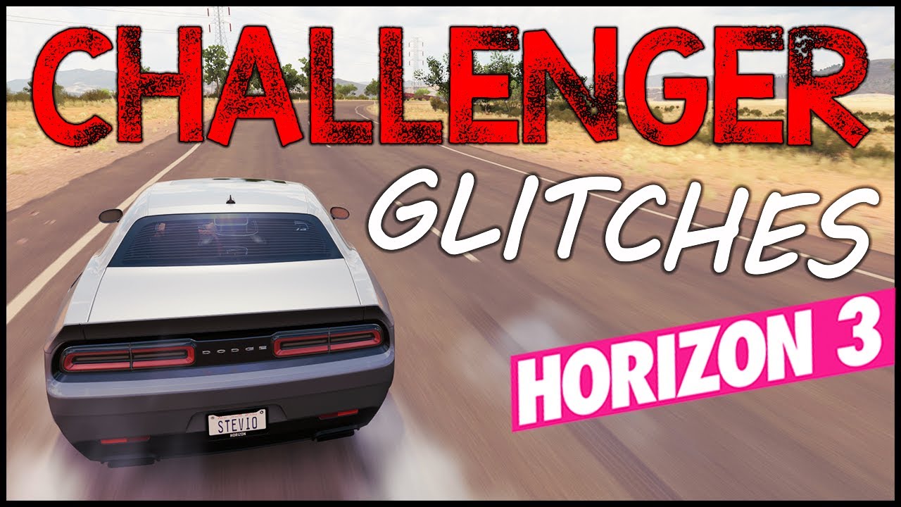 Forza Horizon 3 - Dodge Challenger Hellcat Glitches - FH3 Challenger ...