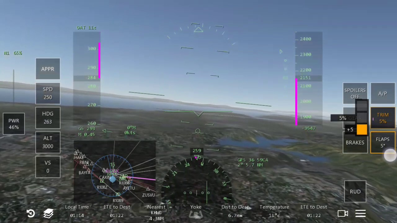 IFS Qatar airways short flight - YouTube