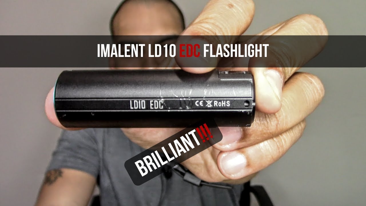 Best EDC Flashlight that you've never heard of | Imalent LD10 - YouTube