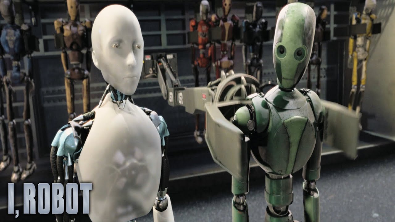 I, Robot (2004) - Arrival Of The NS-5 - YouTube