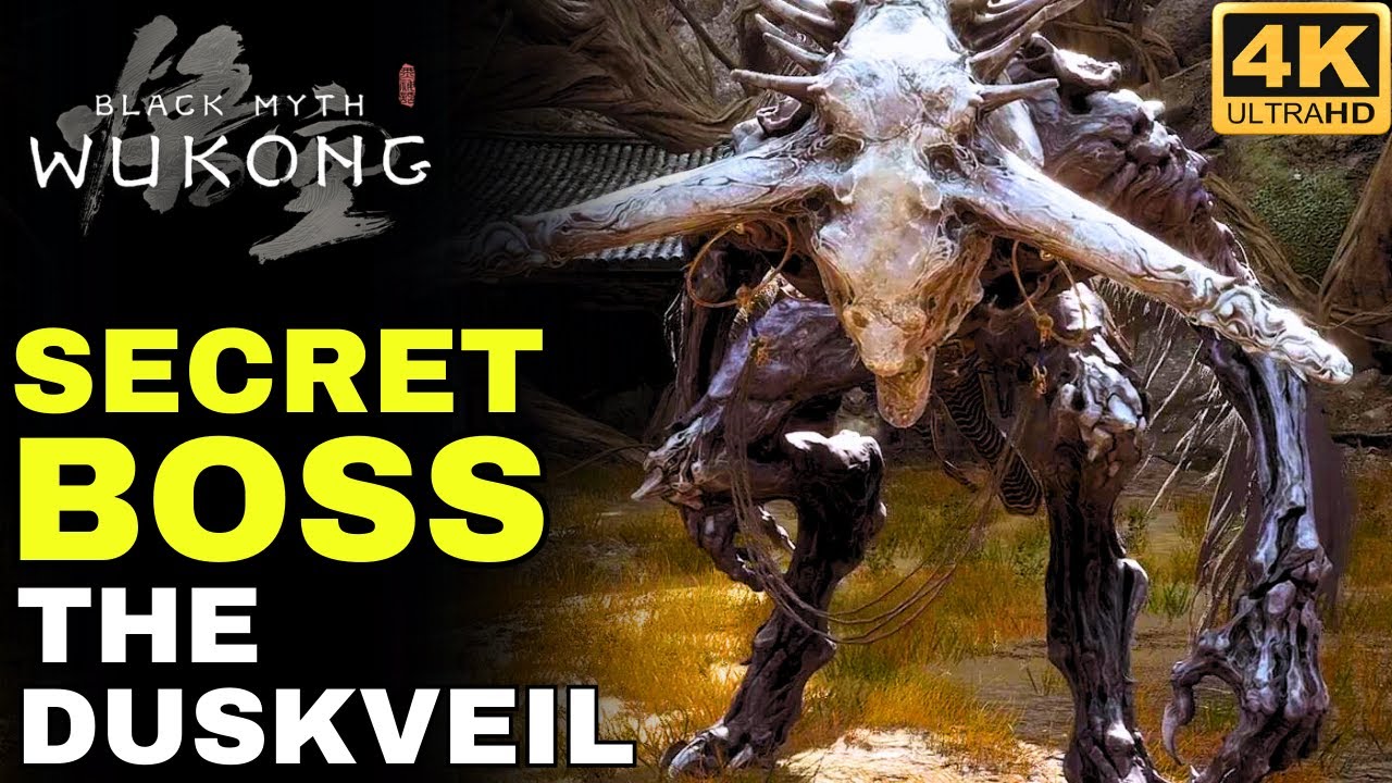 BLACK MYTH WUKONG PS5 Gameplay - The Duskveil Boss Fight [4K 60FPS ...
