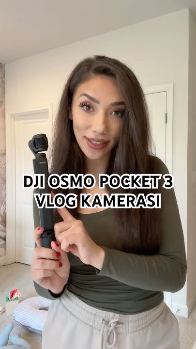 DJI OSMO POCKET 3 VLOG KAMERASI #amerikadayaşam #unboxing - YouTube