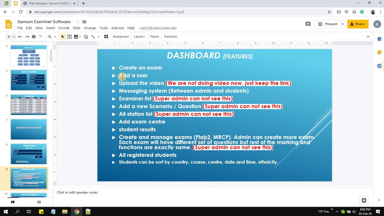 Samson Plab Examine Software - Admin Part 1 - YouTube