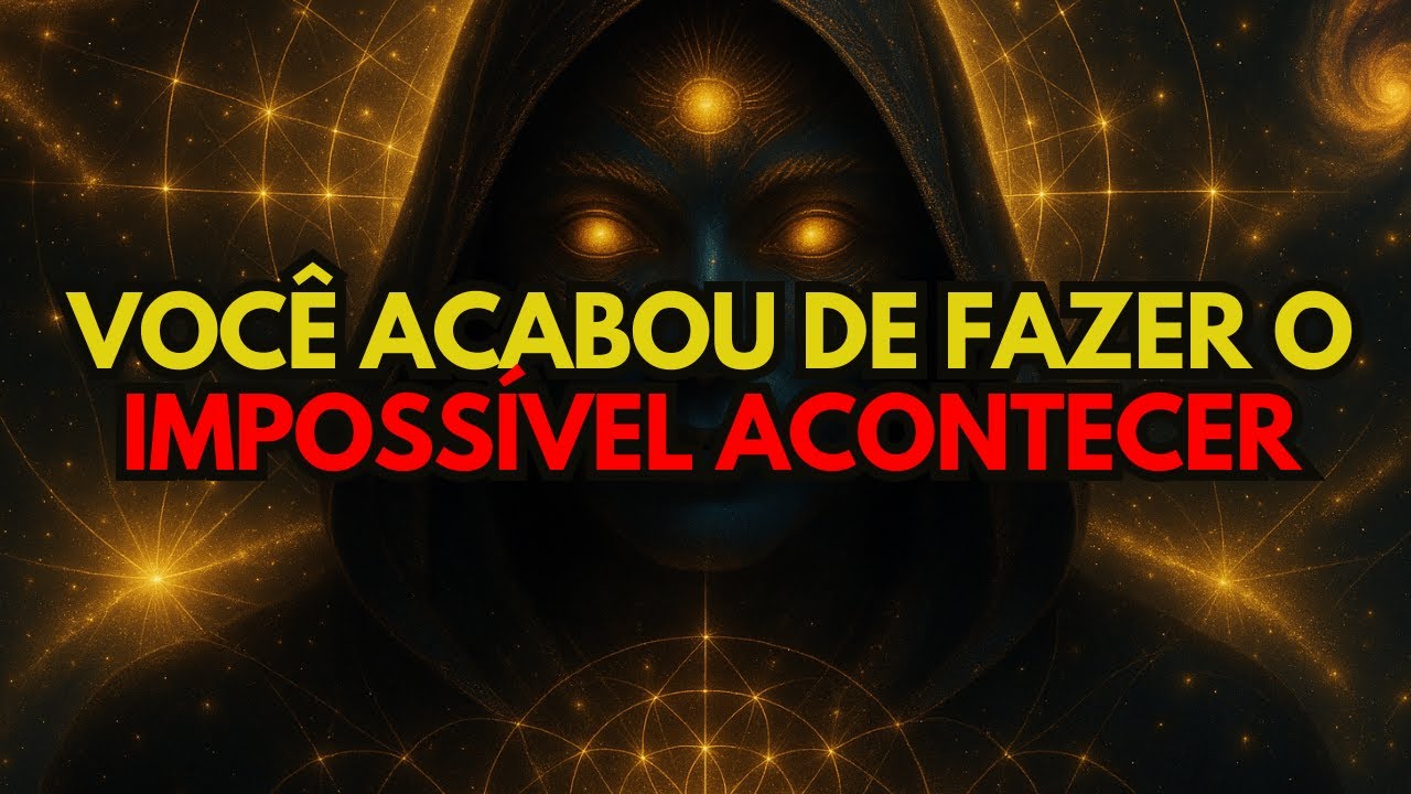 ESCOLHIDO: VOCÊ ACABOU DE COMPLETAR ALGO IMPOSSÍVEL (NENHUM DEUS PODE ...