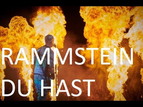 RAMMSTEIN: "DU HAST" LIVE MINNEAPOLIS (PRO SHOT) - YouTube
