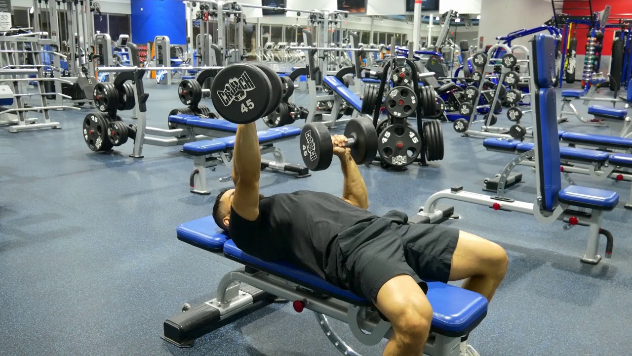 Isometric Dumbbell Press - YouTube