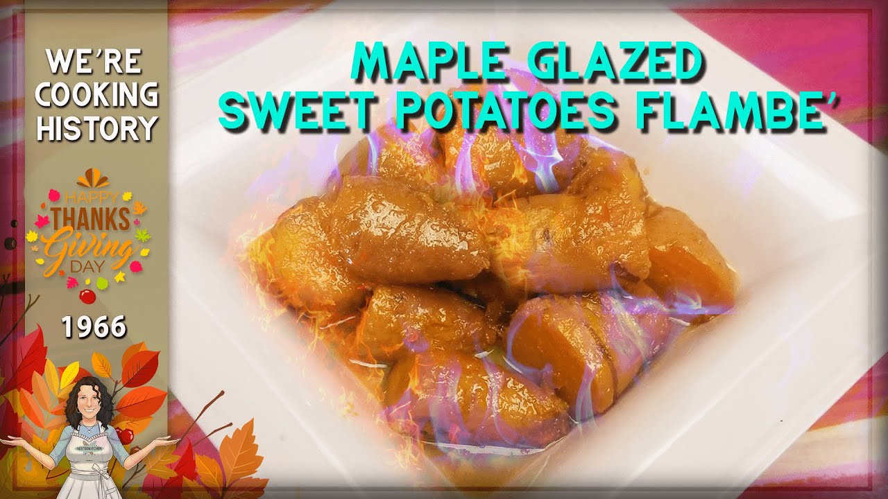 Set Your Sweet Potatoes on Fire for Thanksgiving! Why Not? - YouTube