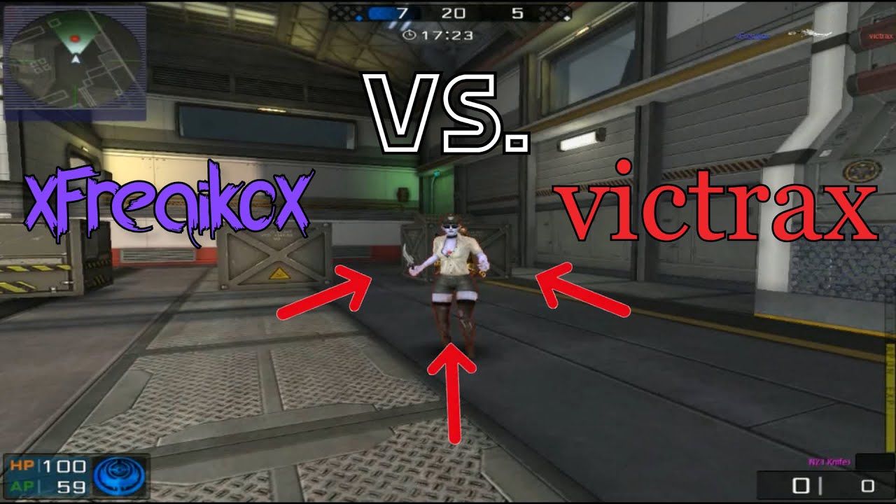 [Blackshot Revolution] 1 vs 1 Melee 'NZ1 Knife+' With victrax - YouTube