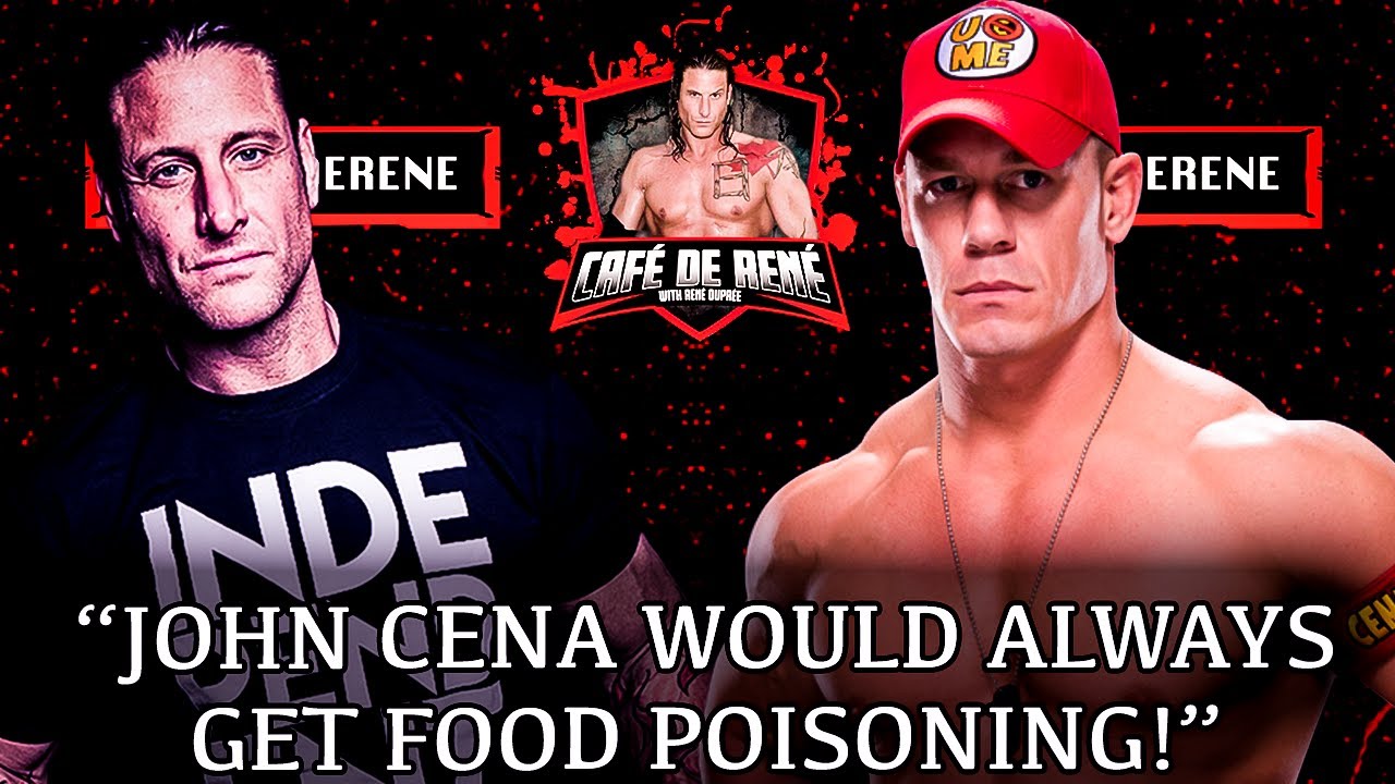 RENE DUPREE on JOHN CENA ALWAYS Getting FOOD POISONING on TOURS - YouTube