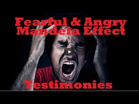 Fearful & Angry Mandela Effect Testimonies - PART 7 - YouTube