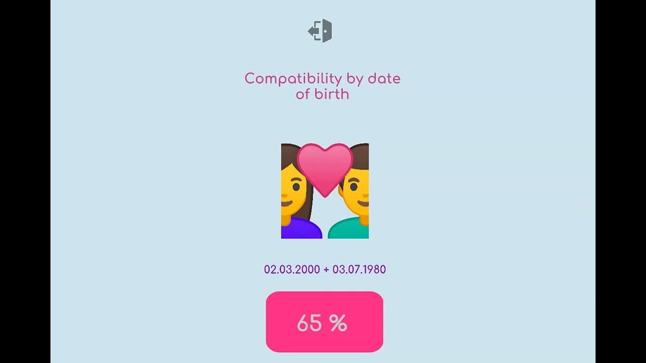 Love match Compatibility test - YouTube