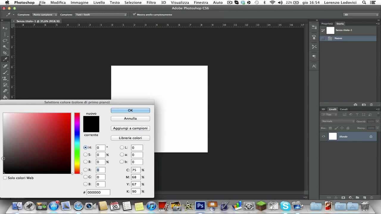 Tutorial 1° Photoshop Cs6 - L'interfaccia grafica - YouTube