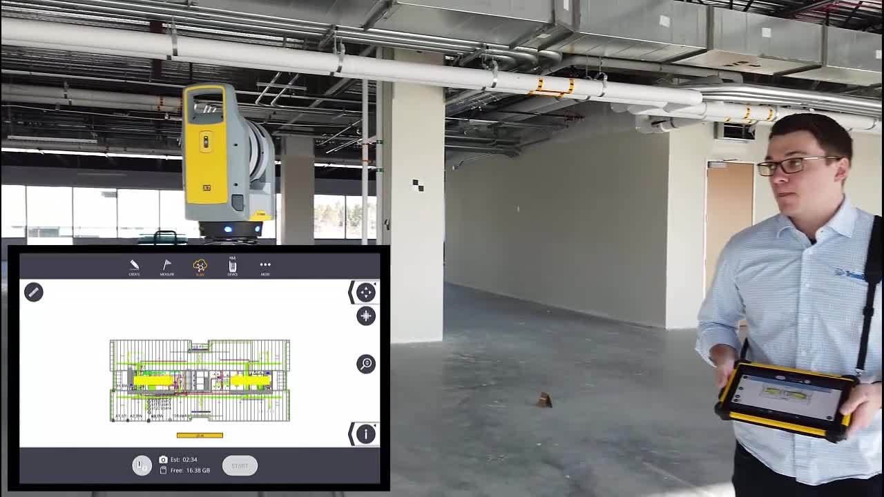 Manual Scan to BIM Placement with Trimble Field Link - YouTube