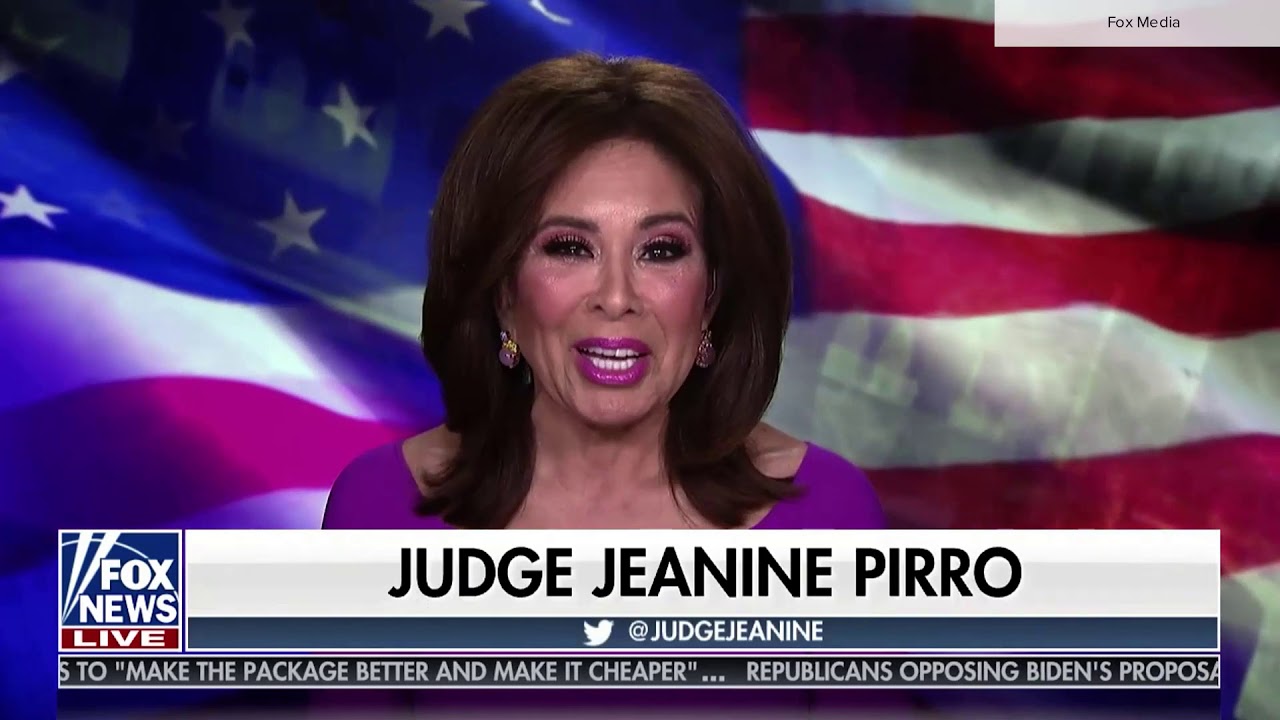 Fox 'Justice with Judge Jeanine' assistant caught on air fixing hair ...