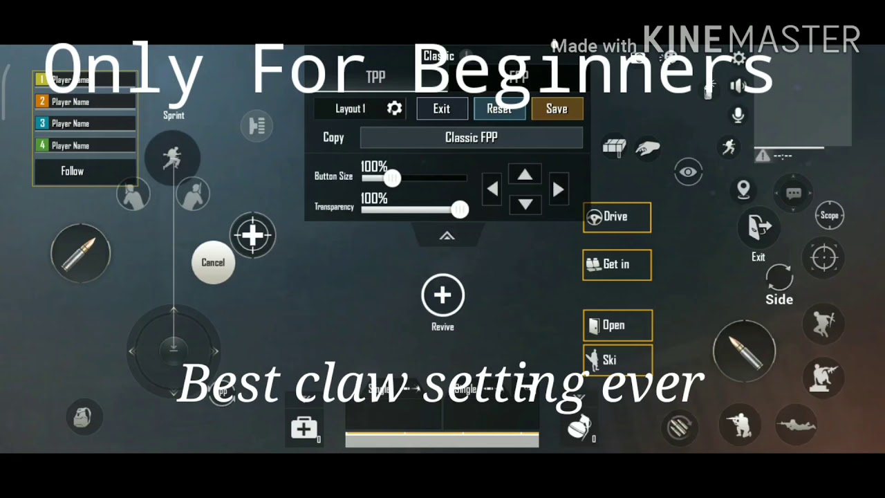 "Only For beginners" Best 4 fingers claw setting ever. - YouTube