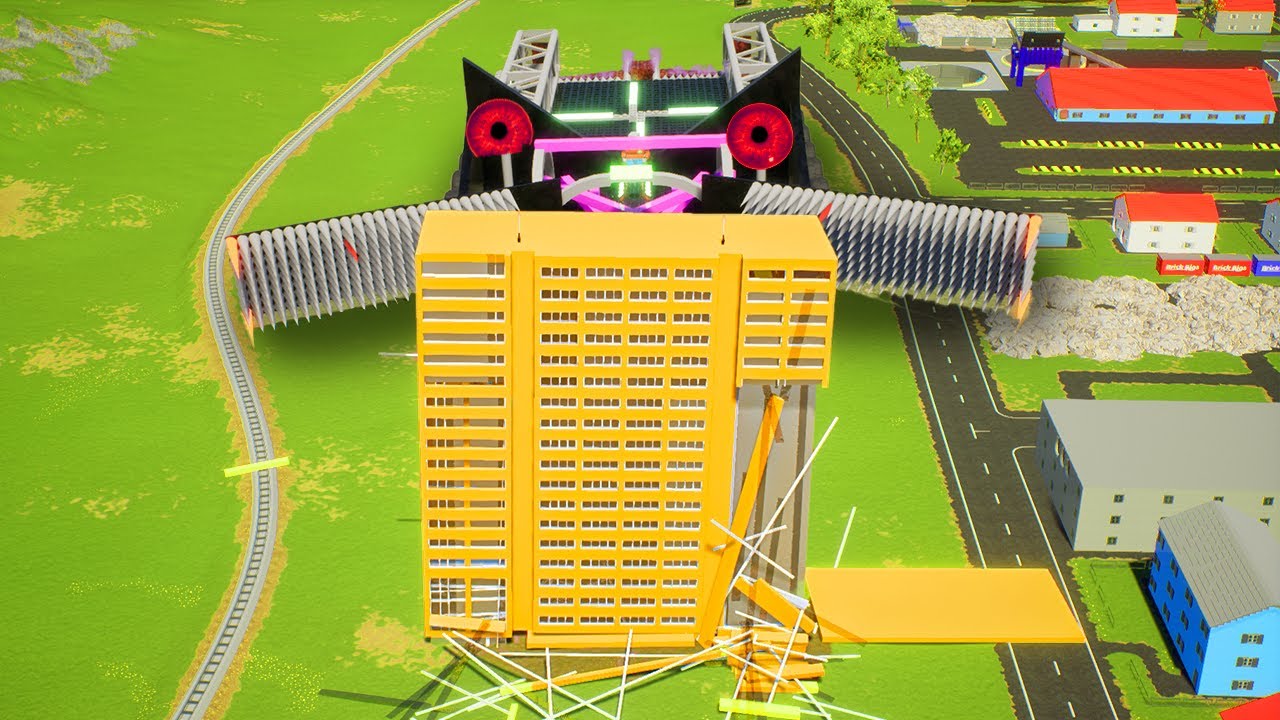 LEGO CAR EATER x3 DEVOURS LEGO BUILDINGS! EATER DESTROYS LEGO ...