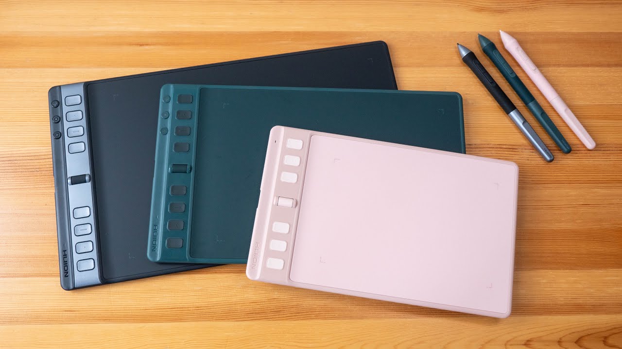 Review: Huion Inspiroy 2 pen tablet - Works great. Good price. - YouTube