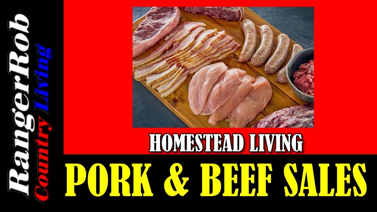 Oregon Pork, Beef & Produce Sales From Our Homestead - YouTube