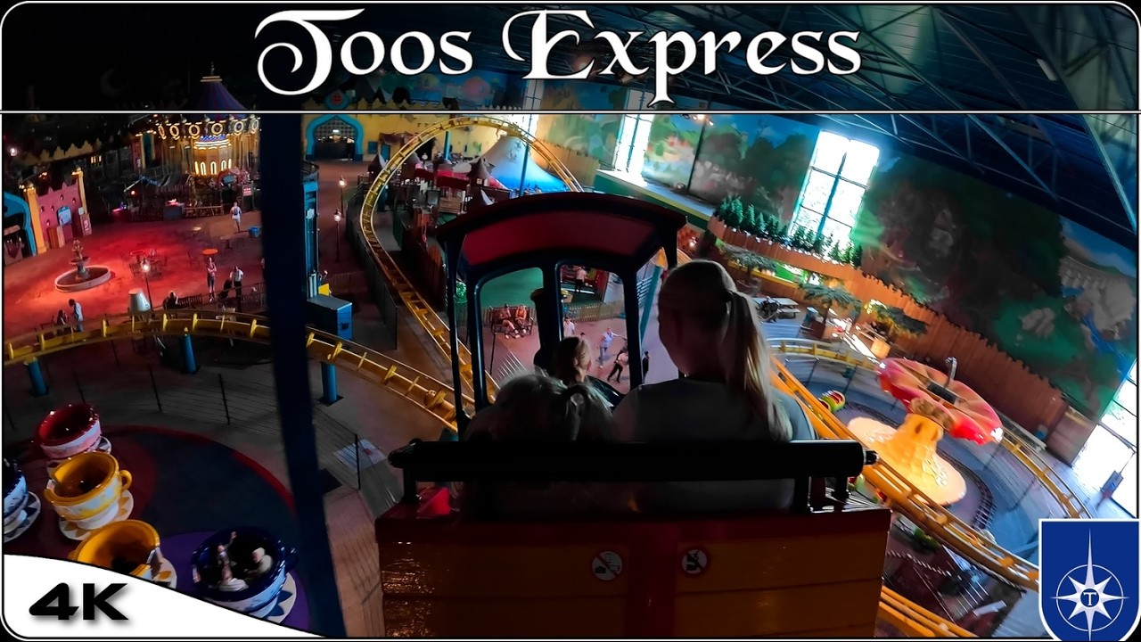 4K | TOVERLAND - TOOS-EXPRESS (2025) | POV | Vecoma Junior Coaster ...
