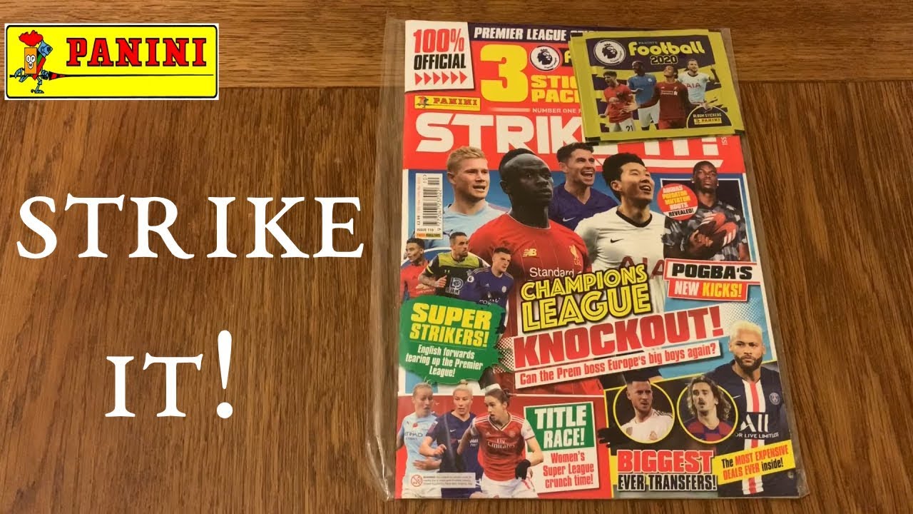 STRIKE IT MAGAZINE - Panini Football 2020 3 PACK OPENING FEBRUARY ...