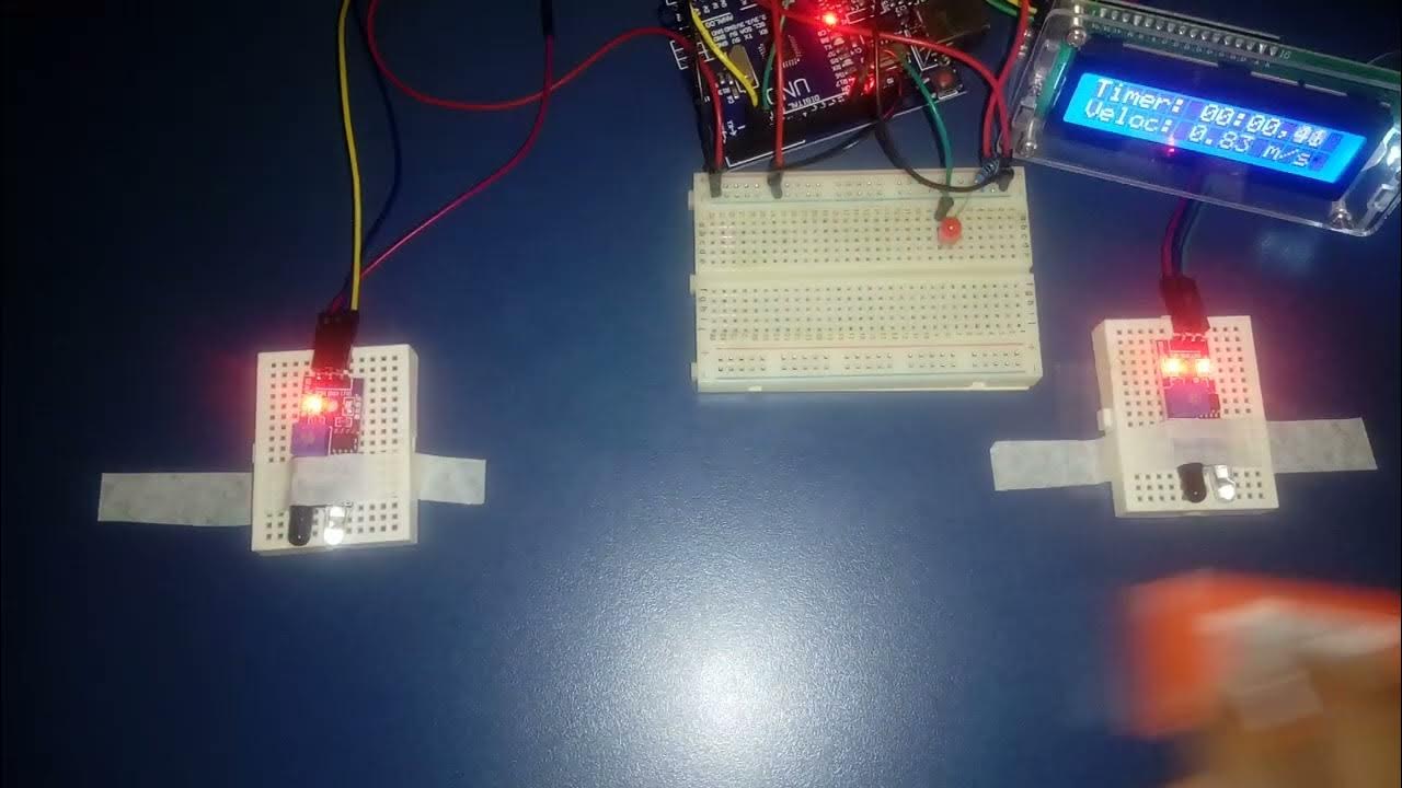 Como Criar Um Cronômetro Automático Para Medir Velocidade Arduino Intermediário Proji20 Youtube