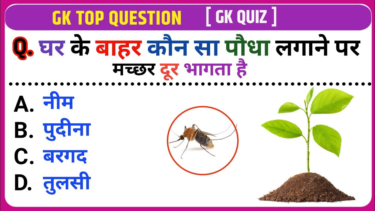 Hindi Question | Gk In Hindi | Gk Question And Answar | Part_10 | GK ...