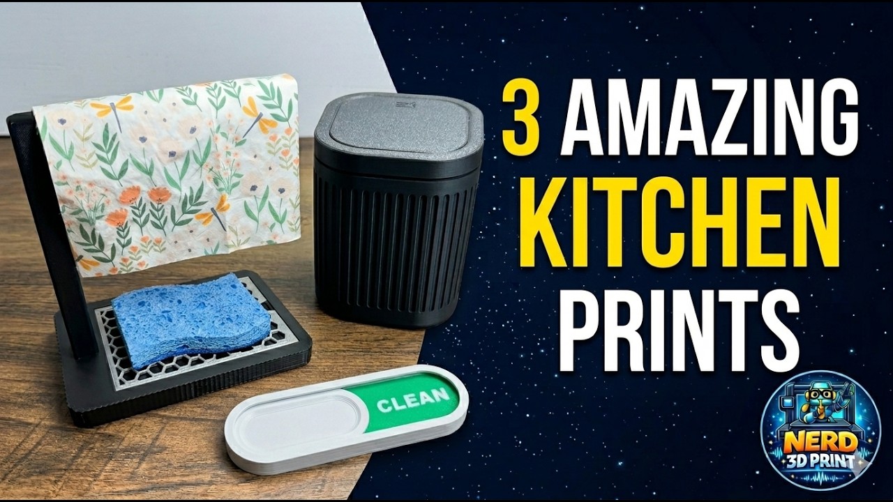 3 Super Useful 3D Prints For Your Kitchen That Actually Solve Problems ...