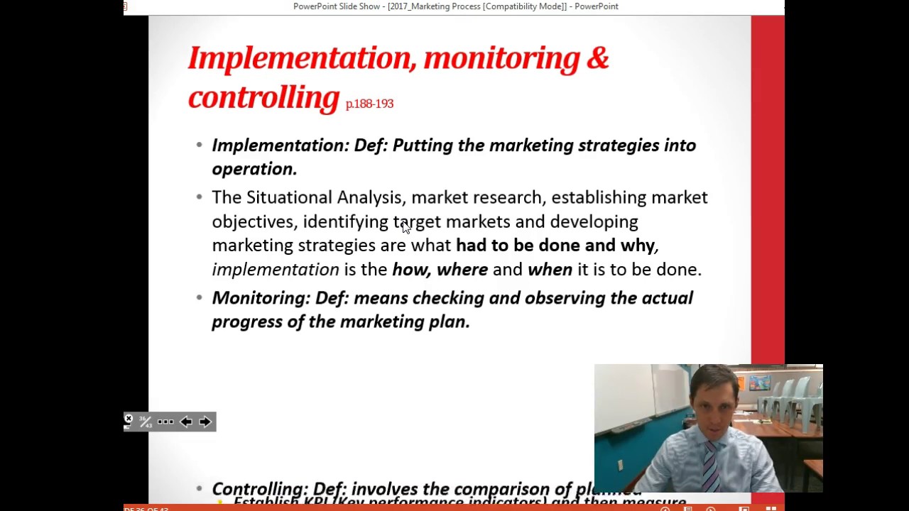 47. Implementation, monitoring, controlling - YouTube