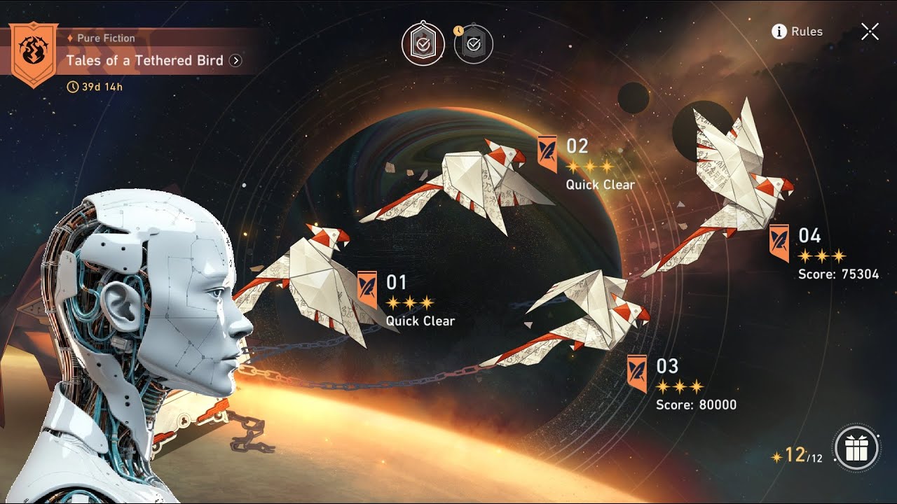 Pure Fiction Auto Mode - Tales of a Tethered Bird - Stage 3 + 4 - 60k ...