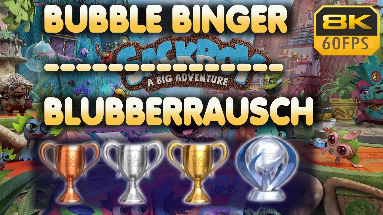 Sackboy A Big Adventure | Bubble Binger | Trophy | Achievement Guide - YouTube