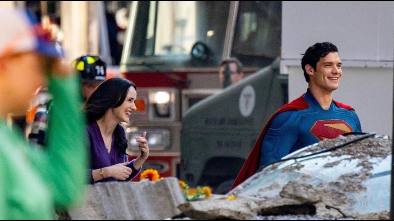 Photos From Superman Show First Looks At Lois Lane, Perry White And ...